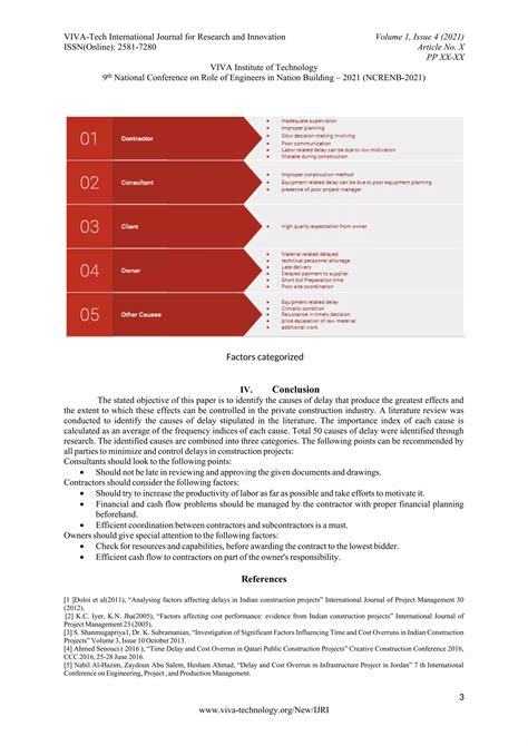 Time Delay And Cost Escalation In Construction Works Pdf Construction Industry Industries