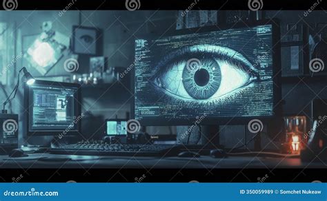 Surveillance System Monitoring Cybersecurity Risks In A Digital Workspace Environment For