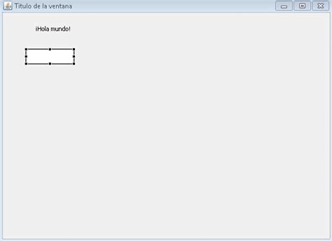 tipos de componentes gráficos en java