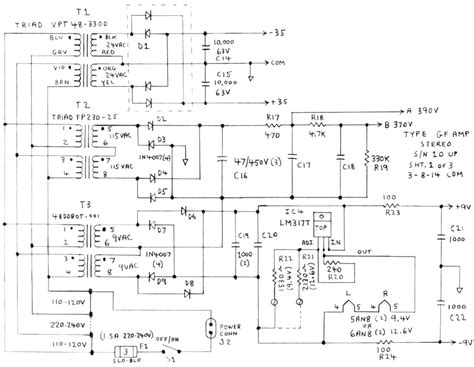 Transistor Guitar Amplifier Schematic Diagram Circuit Diagram