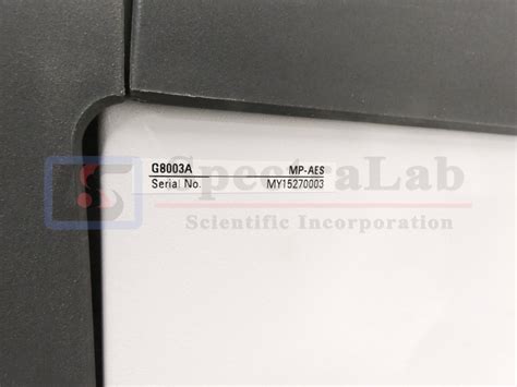 Agilent MP AES Spectrometer Spectralab Scientific Inc