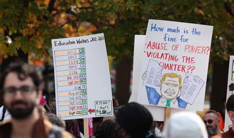 Ontario Cupe Strike Day 1 Of Strike Draws In Solidarity For Education