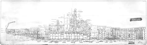 Researcherlarge Bb 57 Uss South Dakota Booklet Of General Plans