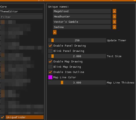 GitHub Relvl POE API UniqueFinder