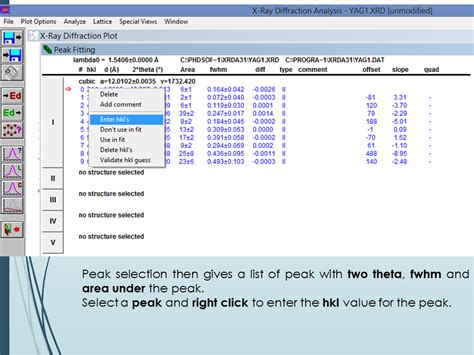 Xrda Xrd Data Analaysis Software ~ அறிவியல் தொகுப்புகள் Scientific Collections