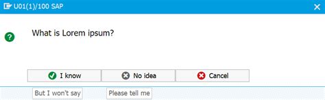 Anatomy Of A Function Module Popuptoconfirm P Sap Community
