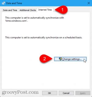 How To Synchronize The Clock In Windows 10 With Internet Or Atomic Time