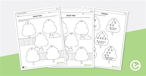 Free Math Factor Trees Worksheet Download Free Math Factor Trees