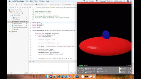 How To Make An Augmented Reality App Xcode 9 Beta And Arkit Youtube