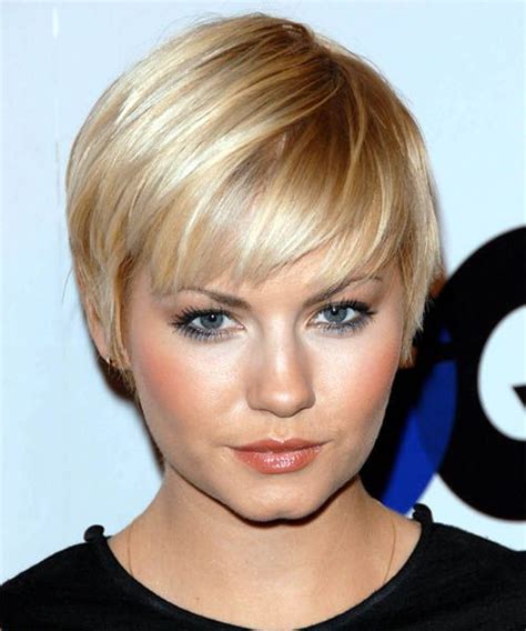 Elisha Cuthbert Short Straight Casual Hairstyle Short Hair Trends