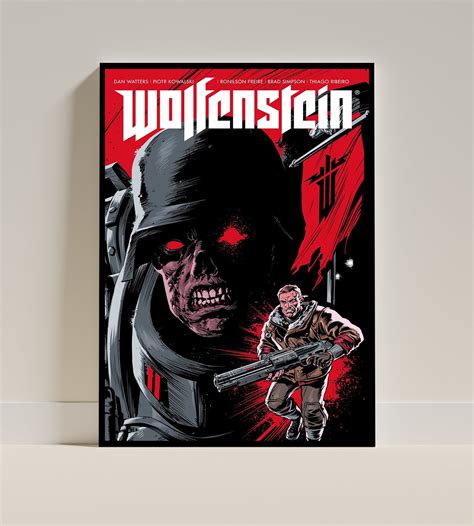 Wolfenstein Canvas Print Max Hass And Friedrich Keller Wall Art Game