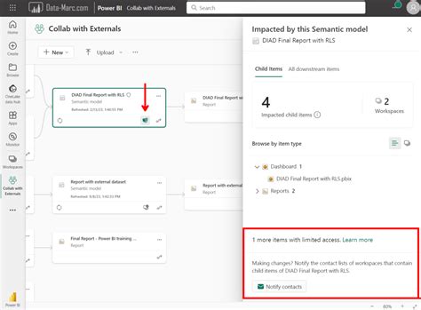 Full Impact Analysis In Power Bi Export And Analyze In Excel Data Marc