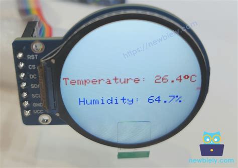Arduino Nano Round Circular Tft Lcd Display Arduino Nano Tutorial