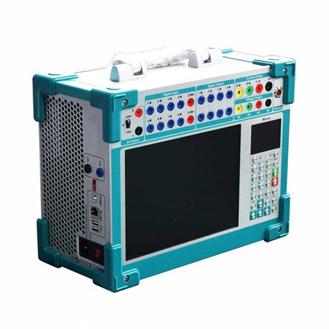 3 6 Phase Secondary Current Injection Relay Protection Test Device China Three Phase Relay