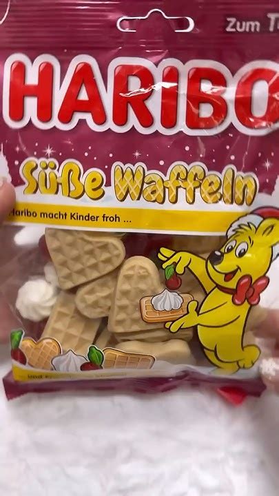 하리보 스위트 와플 젤리 Shorts 젤리 Youtube