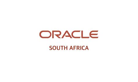 Oracle South Africa Consulting Tech Internships 2025 2026 Gile