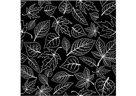 Seamless Pattern With Tree Leaves 11214964 Vector Art At Vecteezy