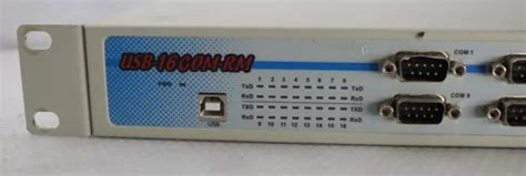 USC COOLGEAR USB 16COM RM RS232 Serial Adapter USB RS232 238 92 PicClick AU