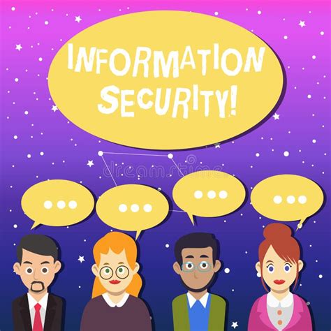 Writing Note Showing Information Security Business Photo Showcasing
