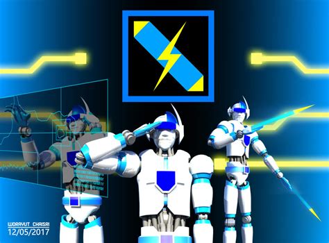Robot Thunder By Wora Thunder On Deviantart