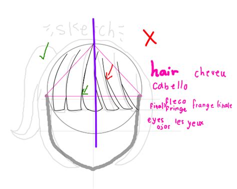 How To Draw Anime Ponytail