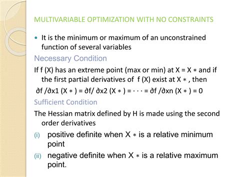 Optmization Techniques Pptx