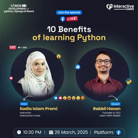 Python Learnpython Interactivecares Facebooklive Webdevelopment