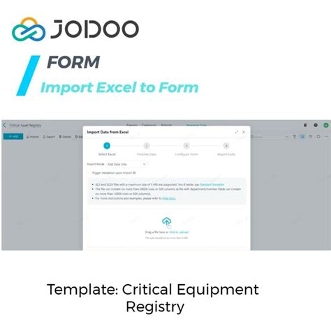 Wiley Y J On Linkedin Datamanagement Excelimport Jodoo Efficiency Automation Datavalidation