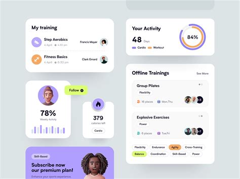 Fitboom Mobile App Design Ios Android Ux Ui Designer By Halo Product For Halo Lab On Dribbble