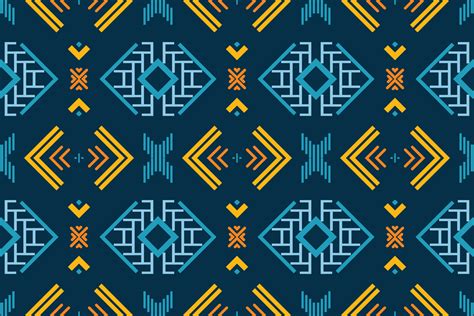 Ethnic Pattern Background Traditional Pattern Design It Is A Pattern Created By Combining
