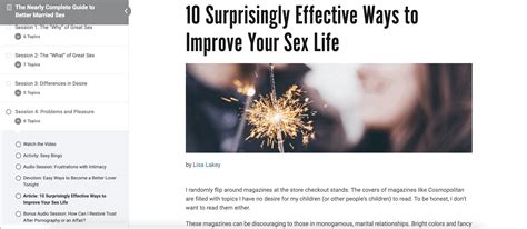 The Nearly Complete Guide To Better Married Sex Online Course FamilyLife Store