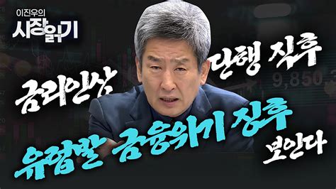 미연준 금리인상 단행이후 유럽발 금융위기 징후 보인다ㅣ이진우의시장읽기220927 네이버 Tv
