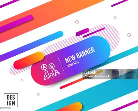 Ab 테스트 라인 아이콘입니다 Ui 테스트 차트 기호입니다 벡터 고급에 대한 스톡 벡터 아트 및 기타 이미지 고급 그래프 모양 Istock