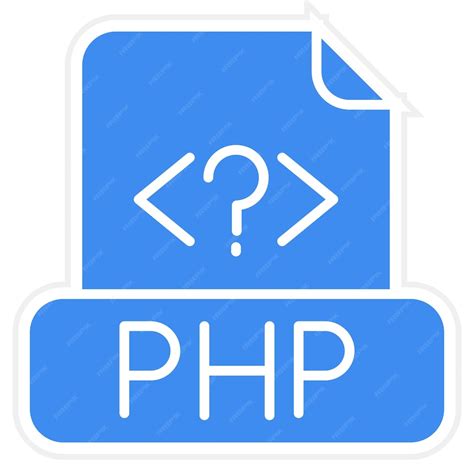 Premium Vector Php File Icon Vector Image Can Be Used For Computer