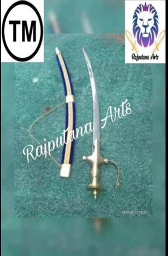 Brass Katori Talwar Carbon Steel Blade 3feet At ₹ 1500 Piece