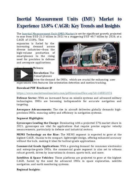 Ppt Driving Innovation The Future Of Inertial Measurement Units Powerpoint Presentation