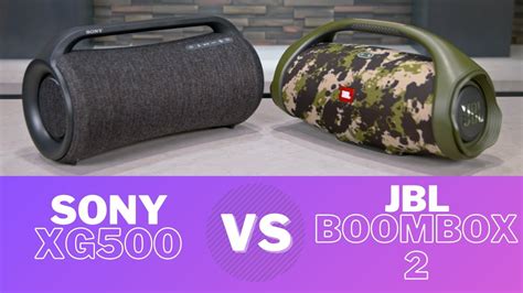 Sony Xg Vs Jbl Boombox Table And Flavor