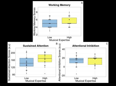 Effect Of Musical Expertise On Cognitive Functions A Wm Scores For