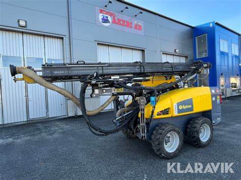 Borrvagn Epiroc Flexiroc T15 R Norrtälje Klaravik Auktion