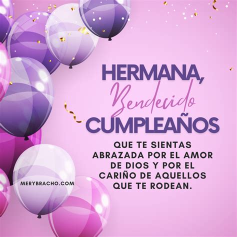 Feliz Cumpleaños a Mi Querida Hermana Versículos y Bendiciones para Celebrar su Vida