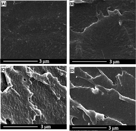 Sem Micrographs Of A Cross Section Of Psf Neat B Psfca C