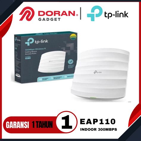 Jual Tp Link Eap110 300mbps Wireless N Ceiling Mount Access Point Garansi Resmi 1 Tahun