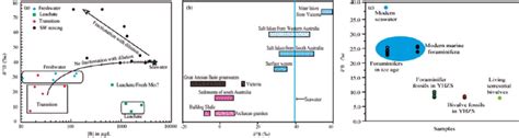 A Boron Isotope Mixing Plot Of Well Water Samples From The Fresh