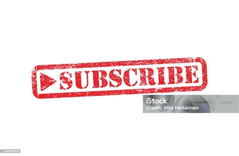 아이콘 셰이프 사인 세트를 구독합니다 빨간색 버튼은 채널 블로그에 가입합니다 소셜 미디어 로고 기호 벡터 일러스트 이미지입니다 흰색 배경에 격리 그런지 스타일 스탬프 개념에