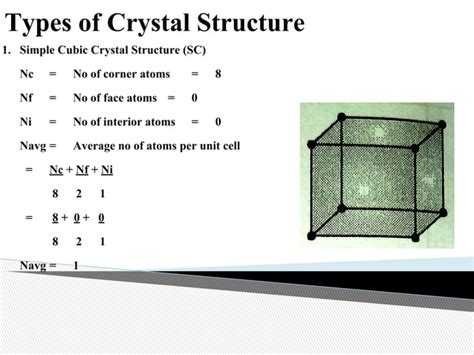 Crystal Structure Ppt Pdf Chemistry Science