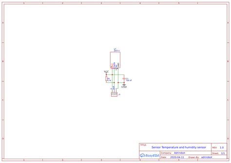 Ky 015 Temp Humidity Sensor Easyeda Open Source Hardware Lab