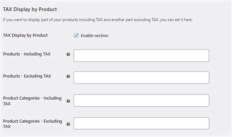 Tax Display For Woocommerce Plugin Booster For Woocommerce