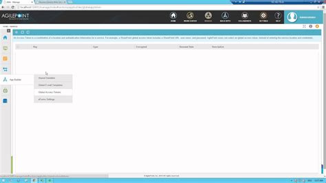 Agilepoint Nx Integrate With Ws 2 Specify Global Access Token Youtube