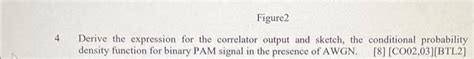 solved derive the expression for the correlator output and