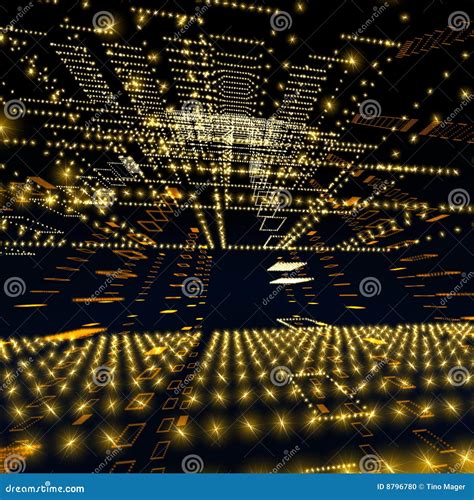 Matrix Space Stock Illustration Illustration Of Clean 8796780